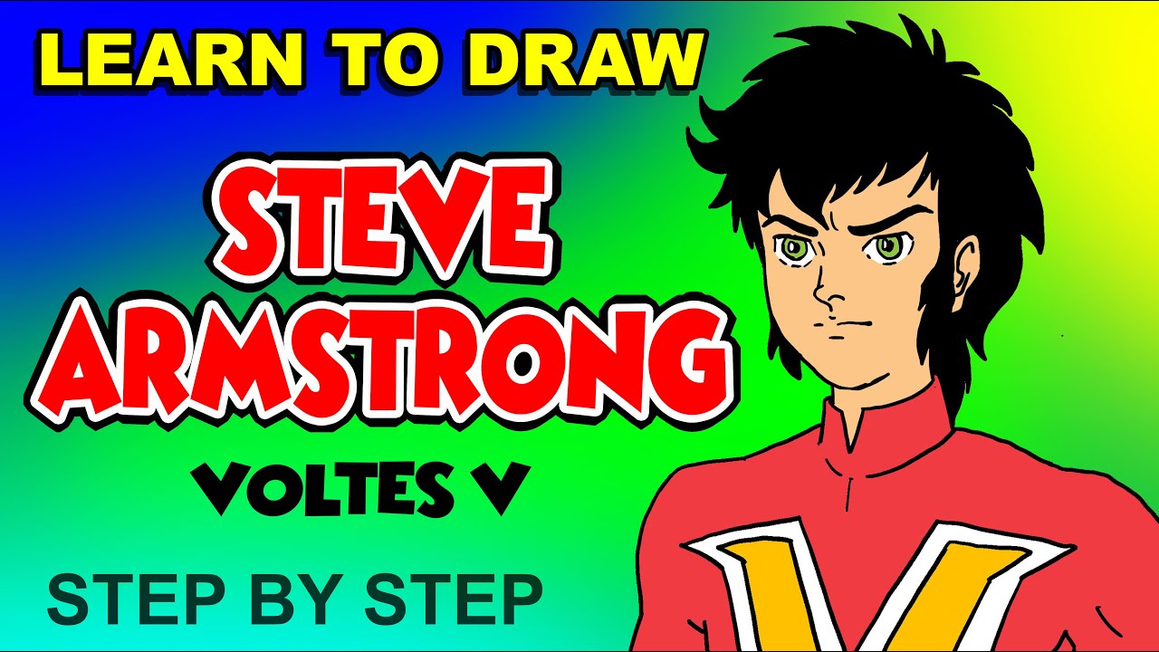 how to draw Steve Armstrong Voltes V - YouTube