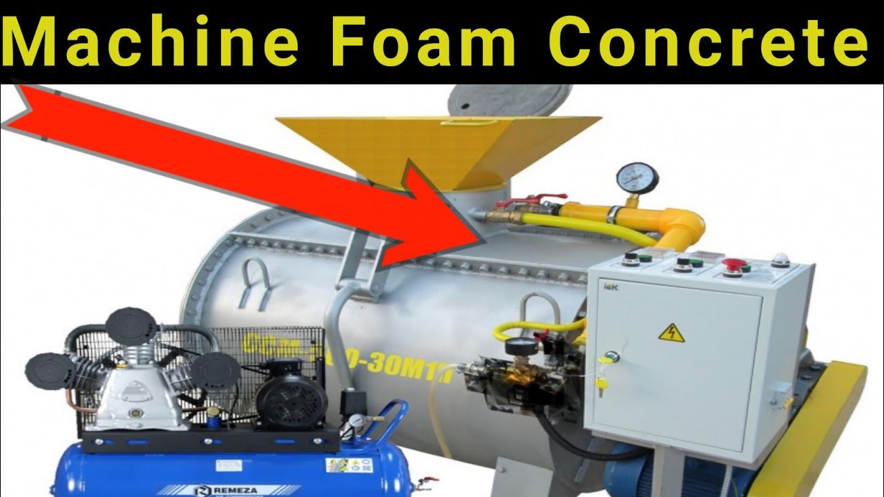 Foam Concrete machine | lightweight Concrete | Block Filling | Foam ...