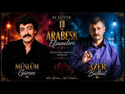 💔 Müslüm Gürses & Azer Bülbül AI Cover | En Duygusal Arabesk Düetleri