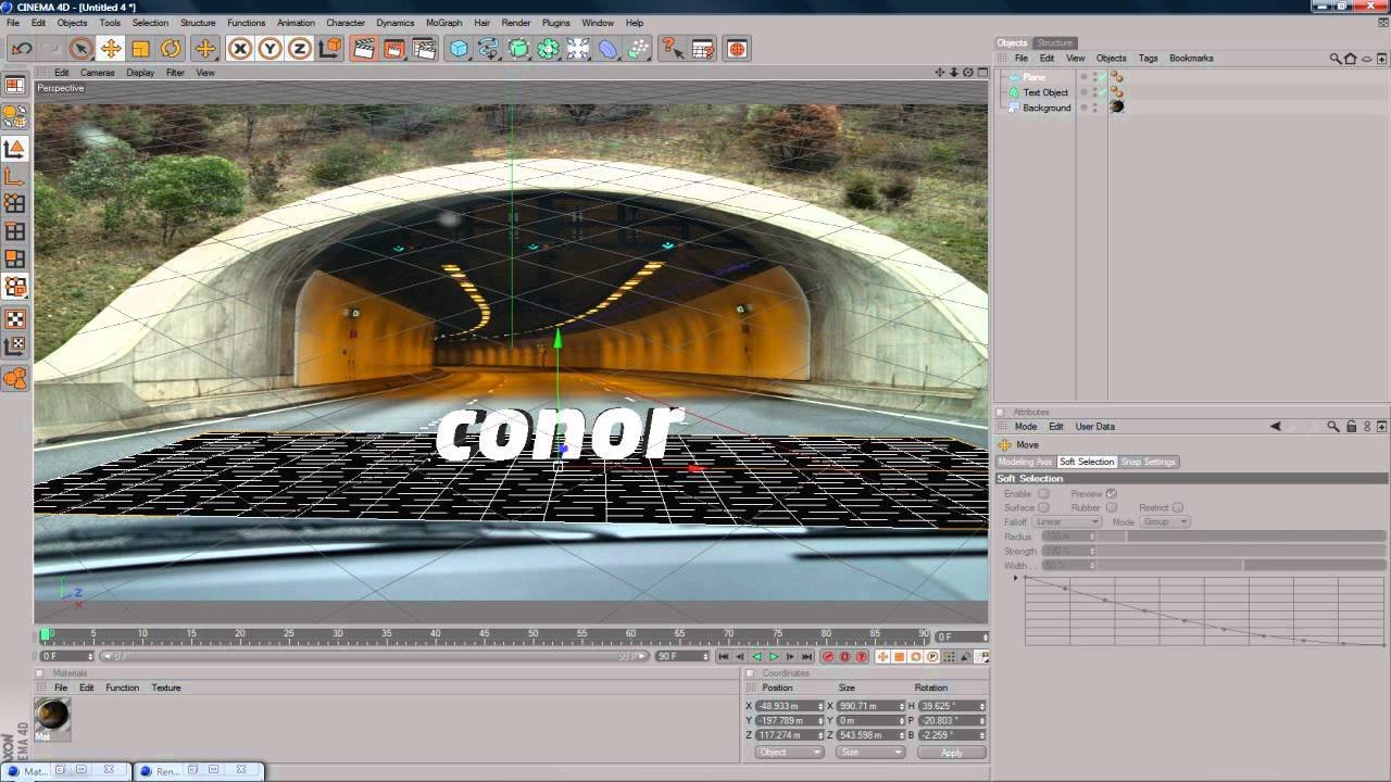 Text in a real life Image | Cinema 4D Tutorial - YouTube