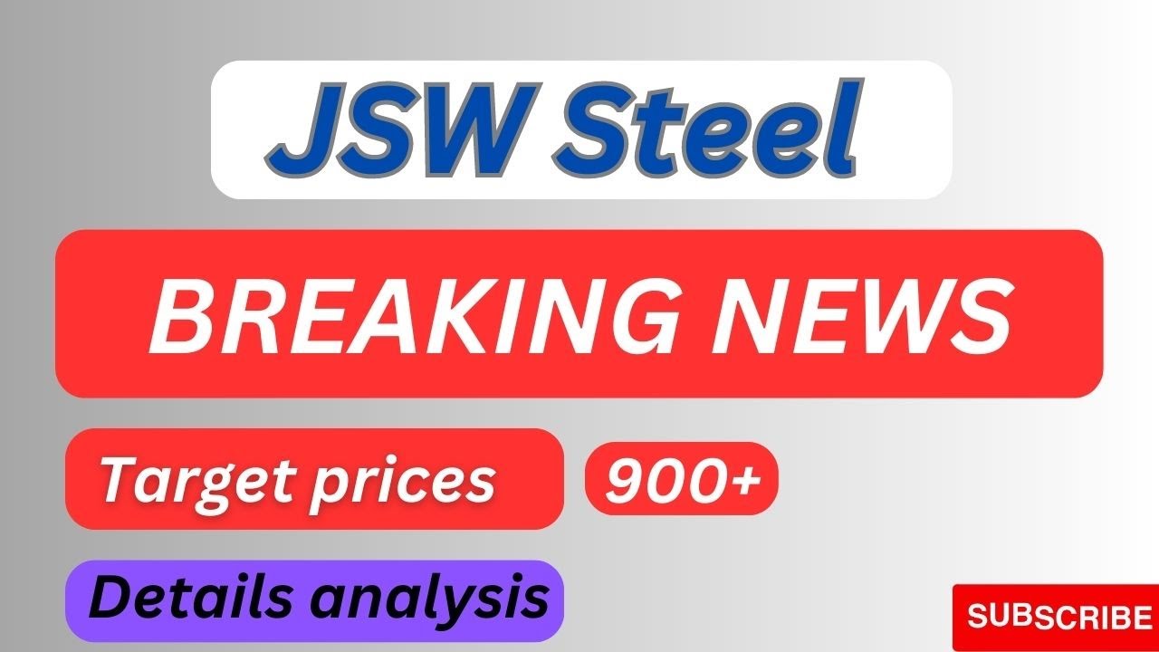 jsw steel share latest news today | Jsw share BREAKOUT - YouTube