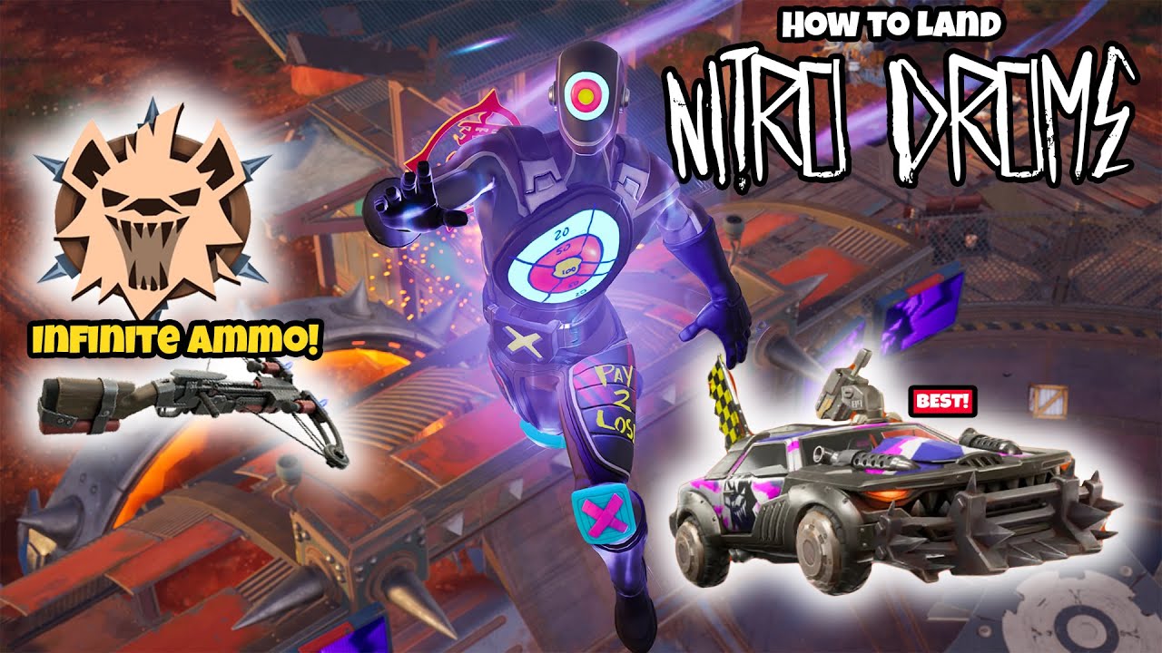 How to Land Nitro Drome and Secure the Win! (Fortnite Zero Build) - YouTube
