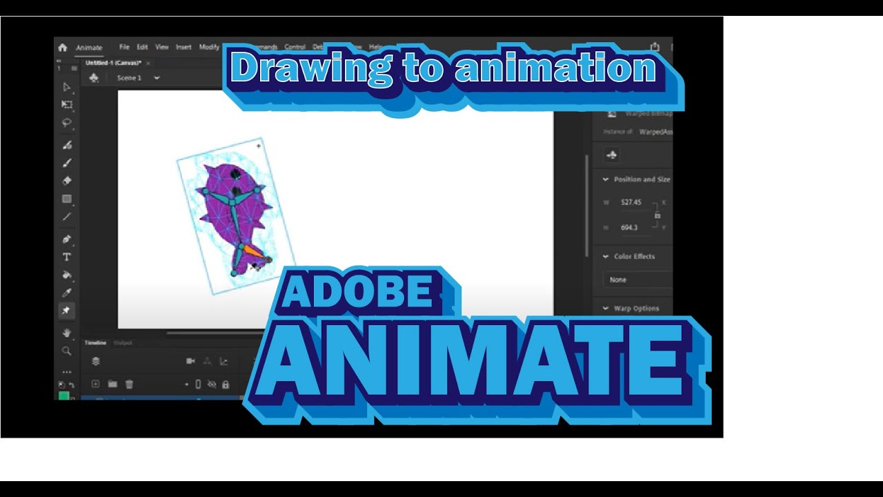 Animation from Hand Drawing to Easy Animation Adobe Animate and ...