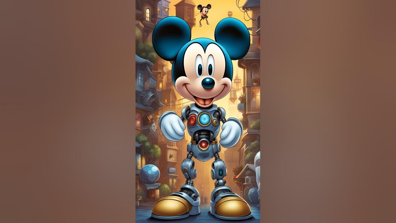 Robot Mickey - YouTube