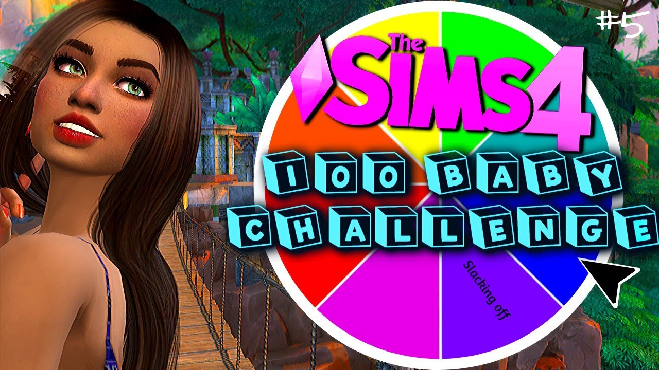 INTO THE UNKNOWN 🏆| WHEEL OF RUIN 100 BABY CHALLENGE | Sims 4 | Part 5 ...