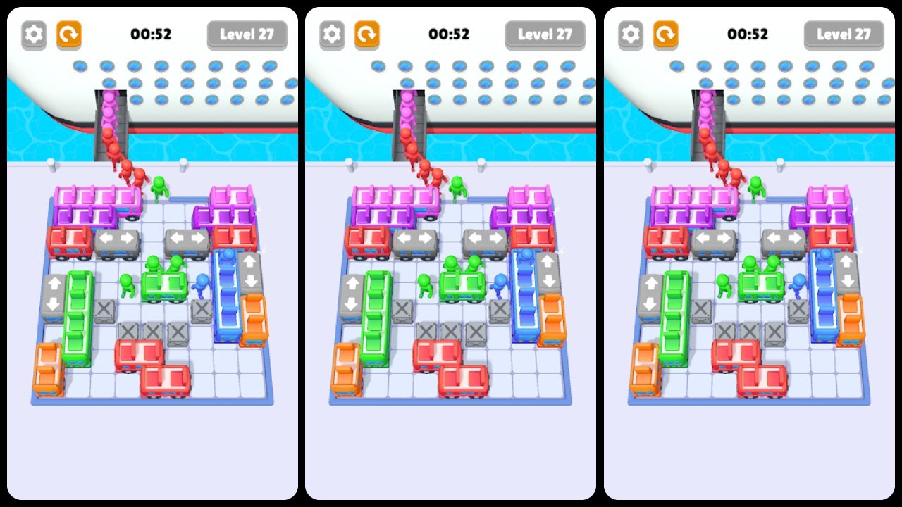 Bus Slider game Gameplay Video for Android - YouTube