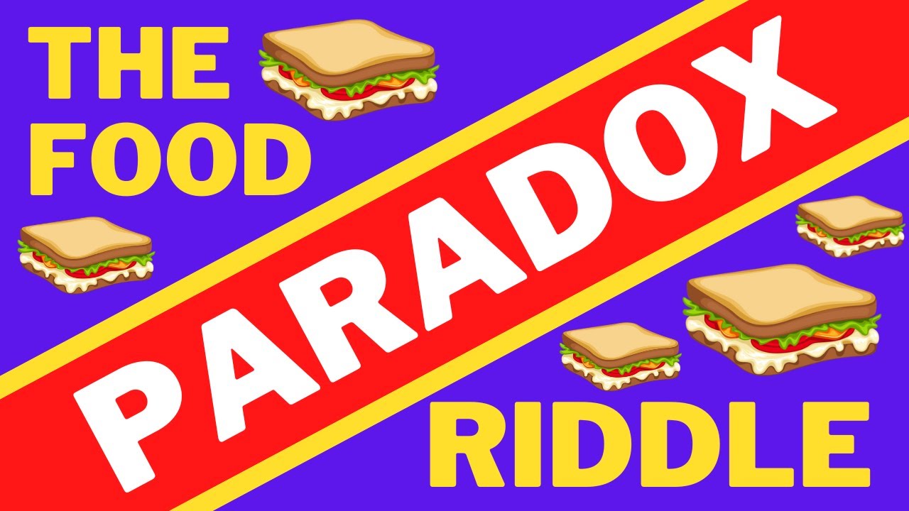 Can YOU Solve The Food Paradox Riddle? - YouTube