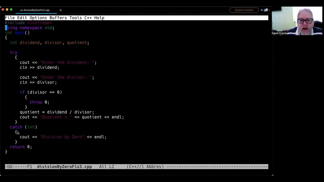 Exceptions And Operator Overloading - YouTube