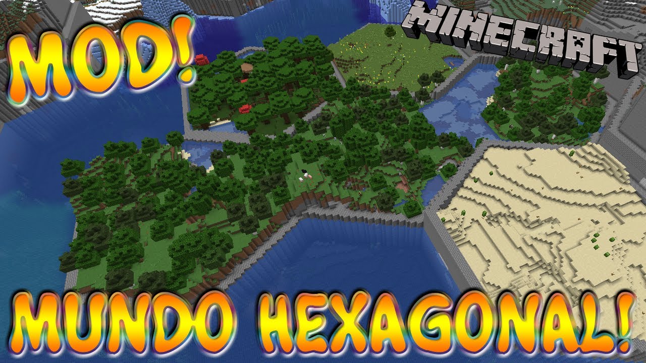 MUNDO HEXAGONAL! Minecraft 1.17.1 MOD HEXLANDS II! - YouTube
