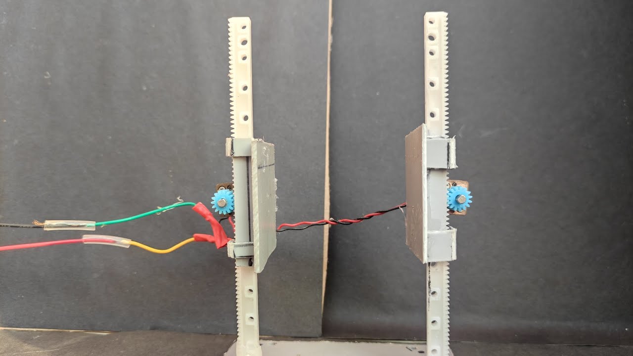DIY Rack and Pinion Mechanism Prototype | Engineering Experiment - YouTube