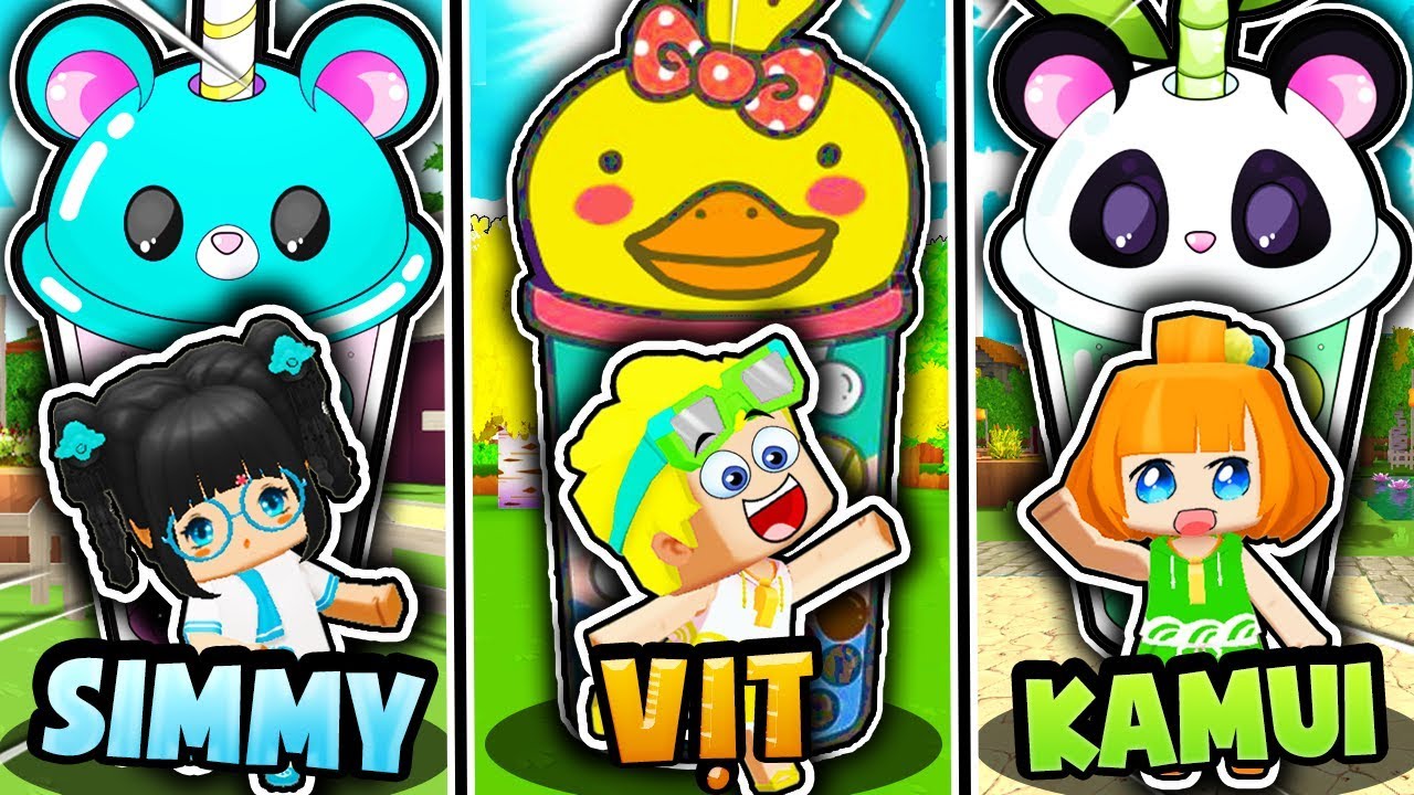 MINI WORLD: THỬ THÁCH CẮM TRẠI TRÀ SỮA SIÊU TO KHỔNG LỒ CÙNG MR VỊT MÈO ...