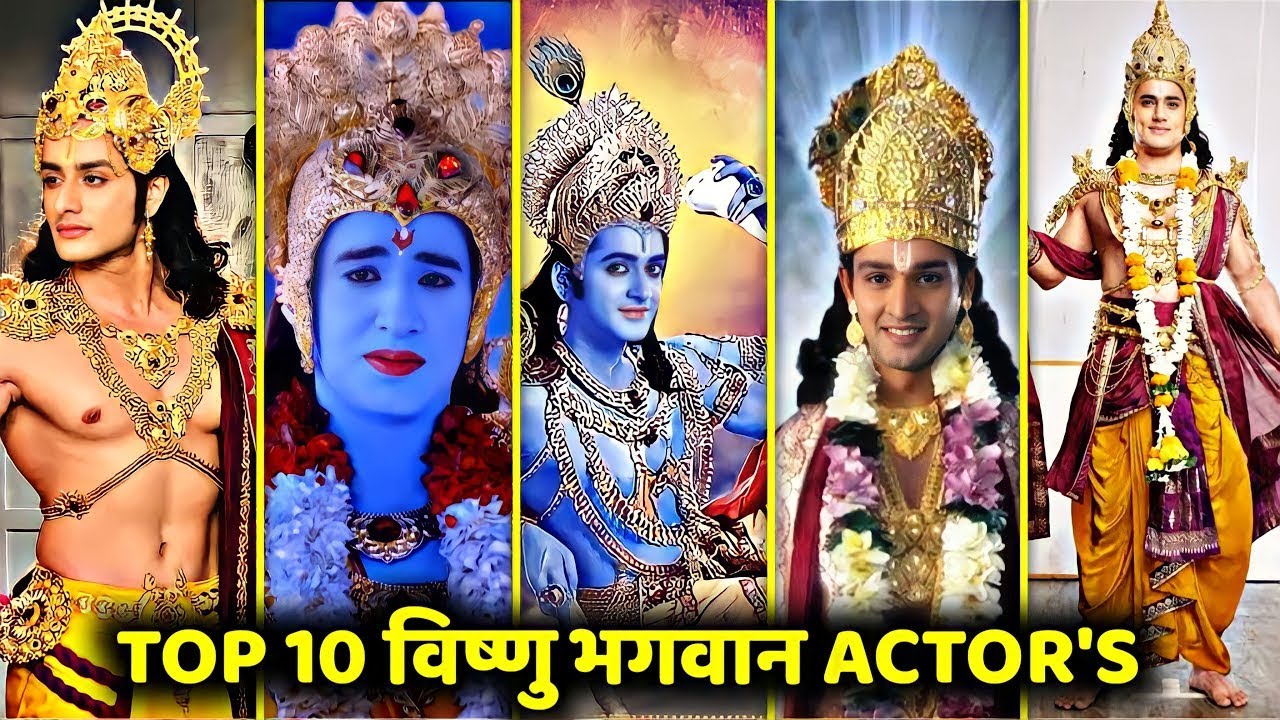 Top 10 Actors who Portrayed the Role of Vishnu in Dharmik Shows ...