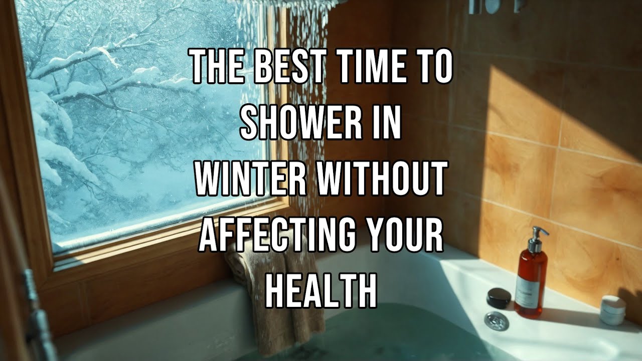 The best time to shower in winter without affecting your health - YouTube