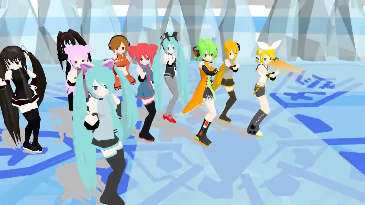 [MMD] TEN Anomaro Models [Hare Hare no yukai] - YouTube