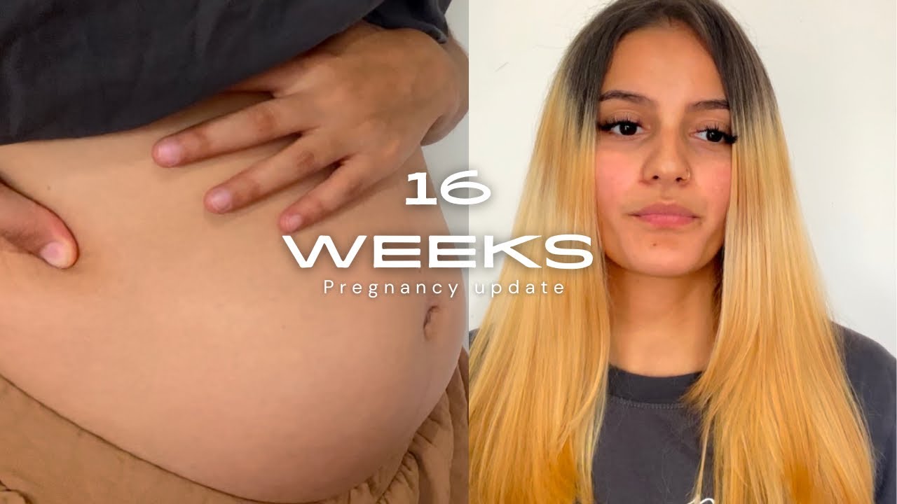 16 Weeks Pregnancy Update|• Symptoms & Bump Shot• - YouTube