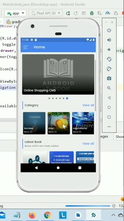 How to make EBook App with Android studio #android #ebook #appdevelopment #shorts - YouTube