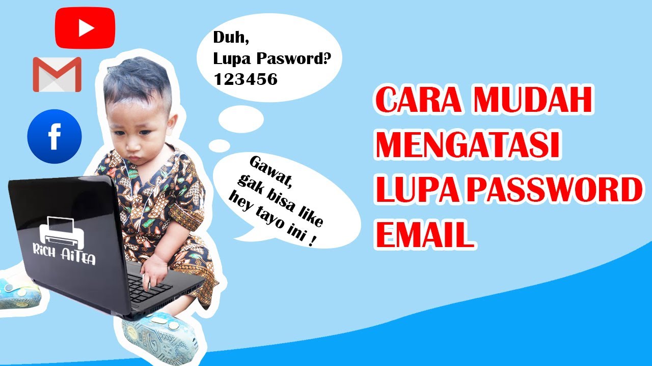 Cara mengatasi lupa password email dengan mudah - YouTube