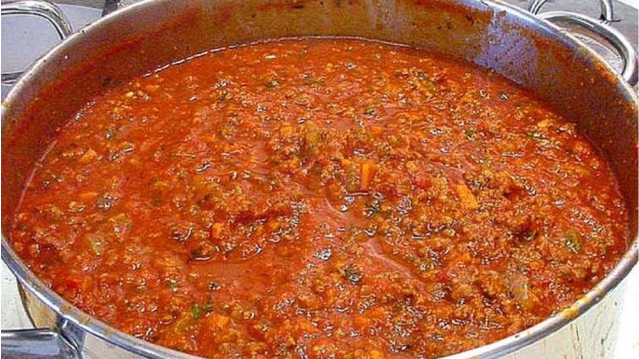 La meilleure sauce à spaghetti au monde - YouTube