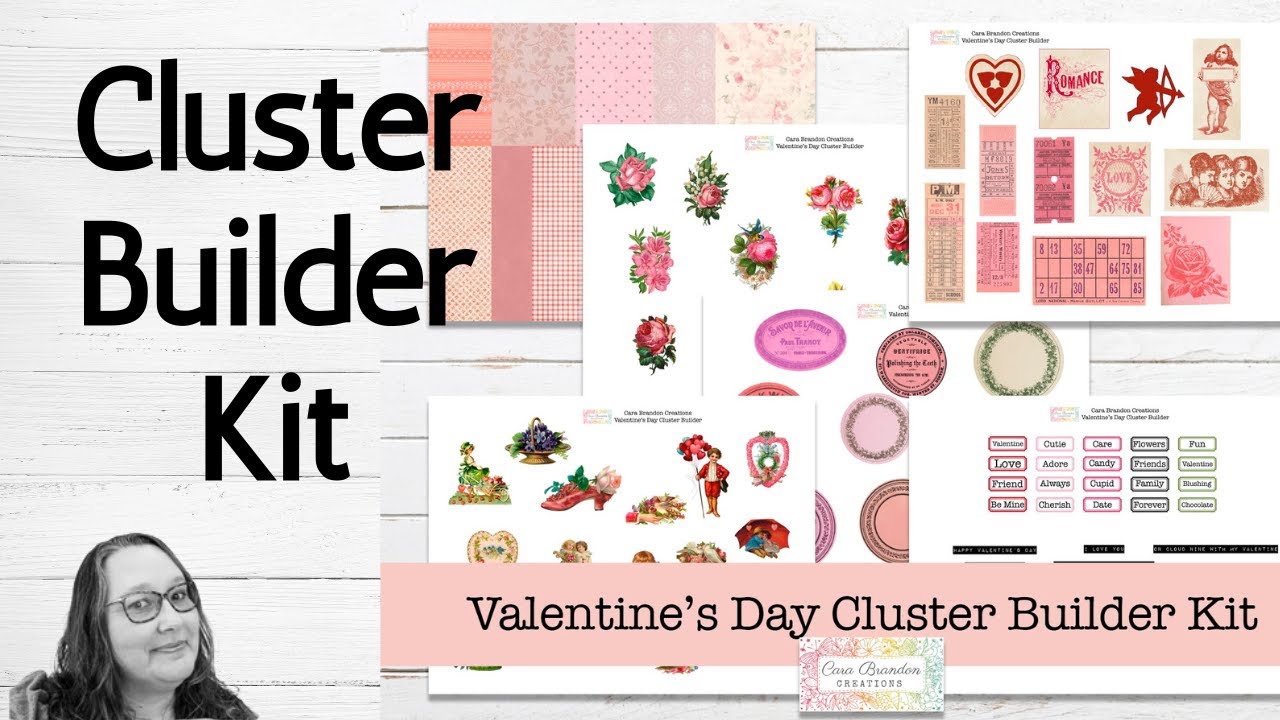 Valentine Build A Cluster Kit Share and Makes - YouTube