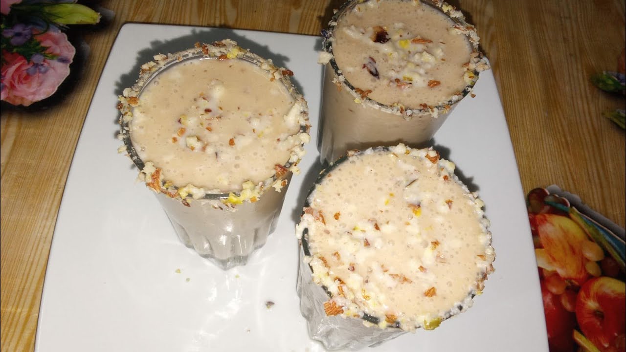 Chikoo Milk shake recipe | How to make chikoo milk shake - YouTube
