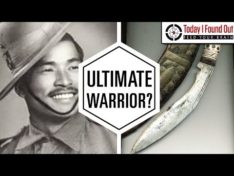 Havildar Bhanbhagta Gurung's Knife Wielding WWII Assault