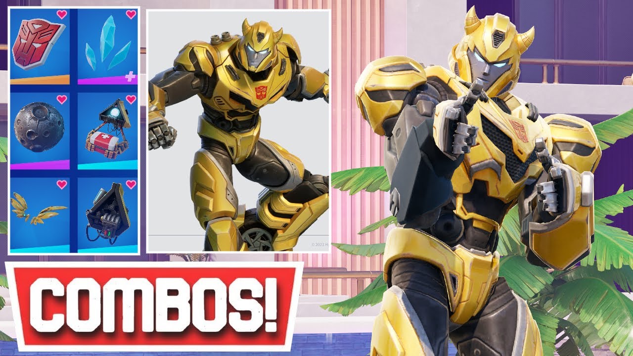 *NEW* BEST BUBBLEBEE SKIN COMBOS [TRANSFORMERS PACK]! | Fortnite - YouTube