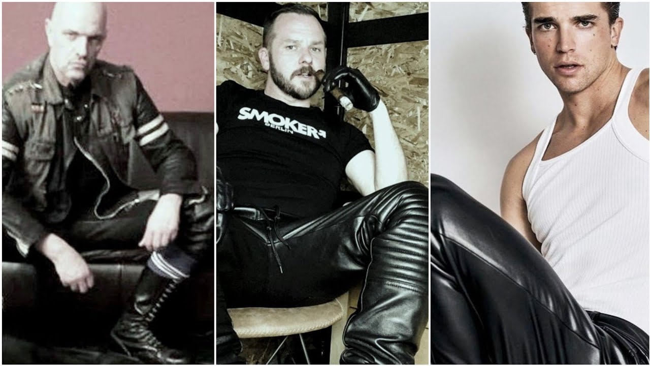 Very nice and very elegant designs of Leather outfit for boys and men ...
