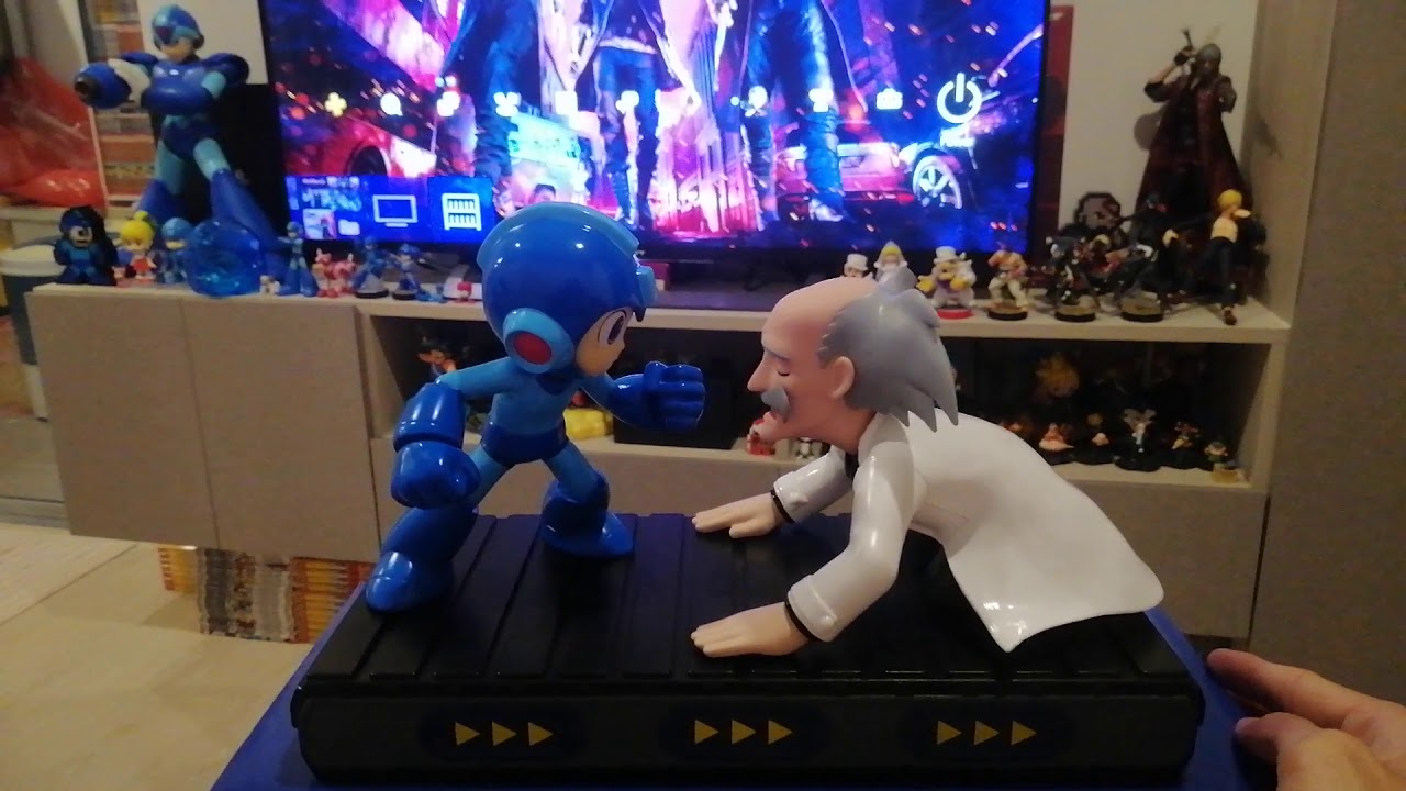 Rockman VS Dr. Wily Action Diorama - YouTube