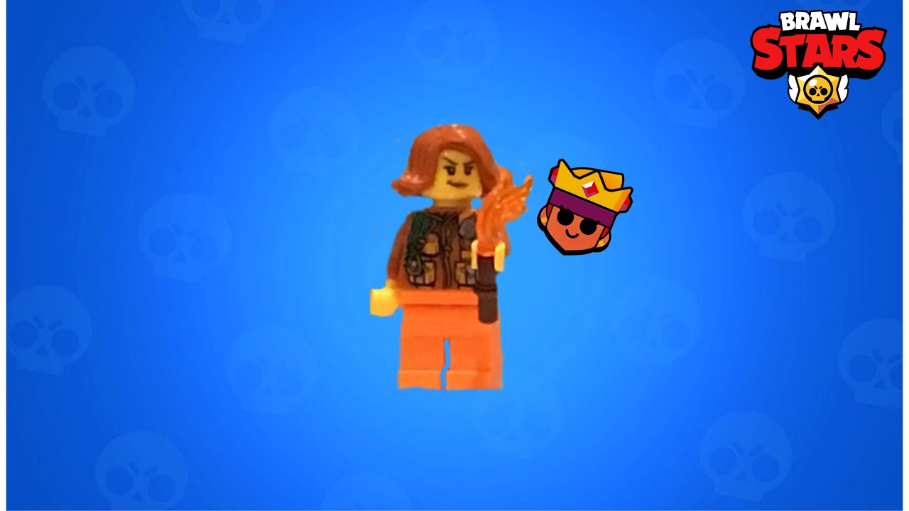 How to Make lego Amber from Brawl Stars - YouTube