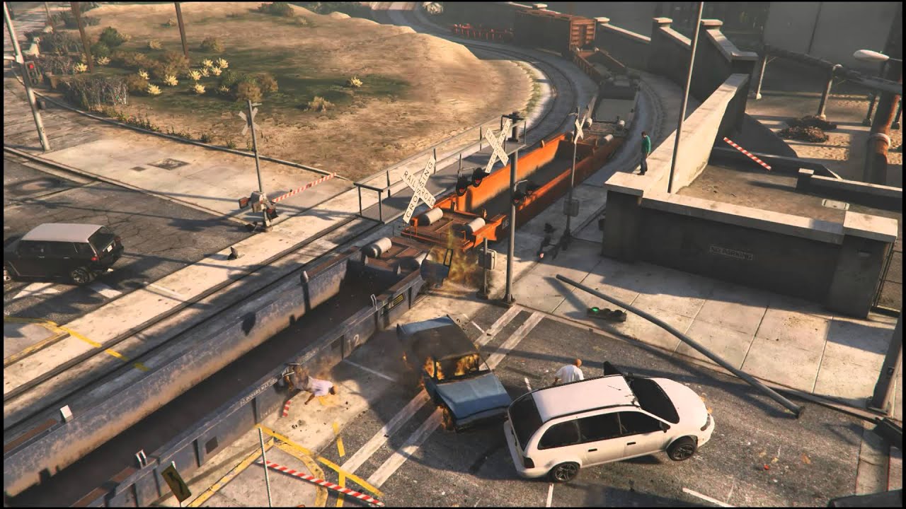 The Train Track Intersection Challenge - YouTube