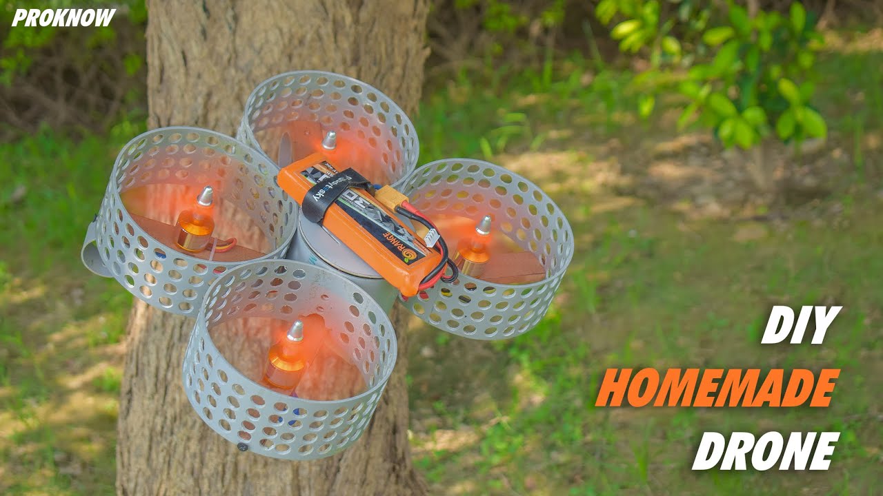 Making a Homemade Drone with PVC Pipe - YouTube