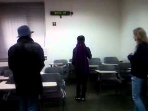 Giving directions to blind folded person 4/4 - YouTube