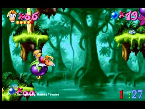 Rayman 60 Levels (PC/MS-DOS) - Jungle - MAP 4 - YouTube