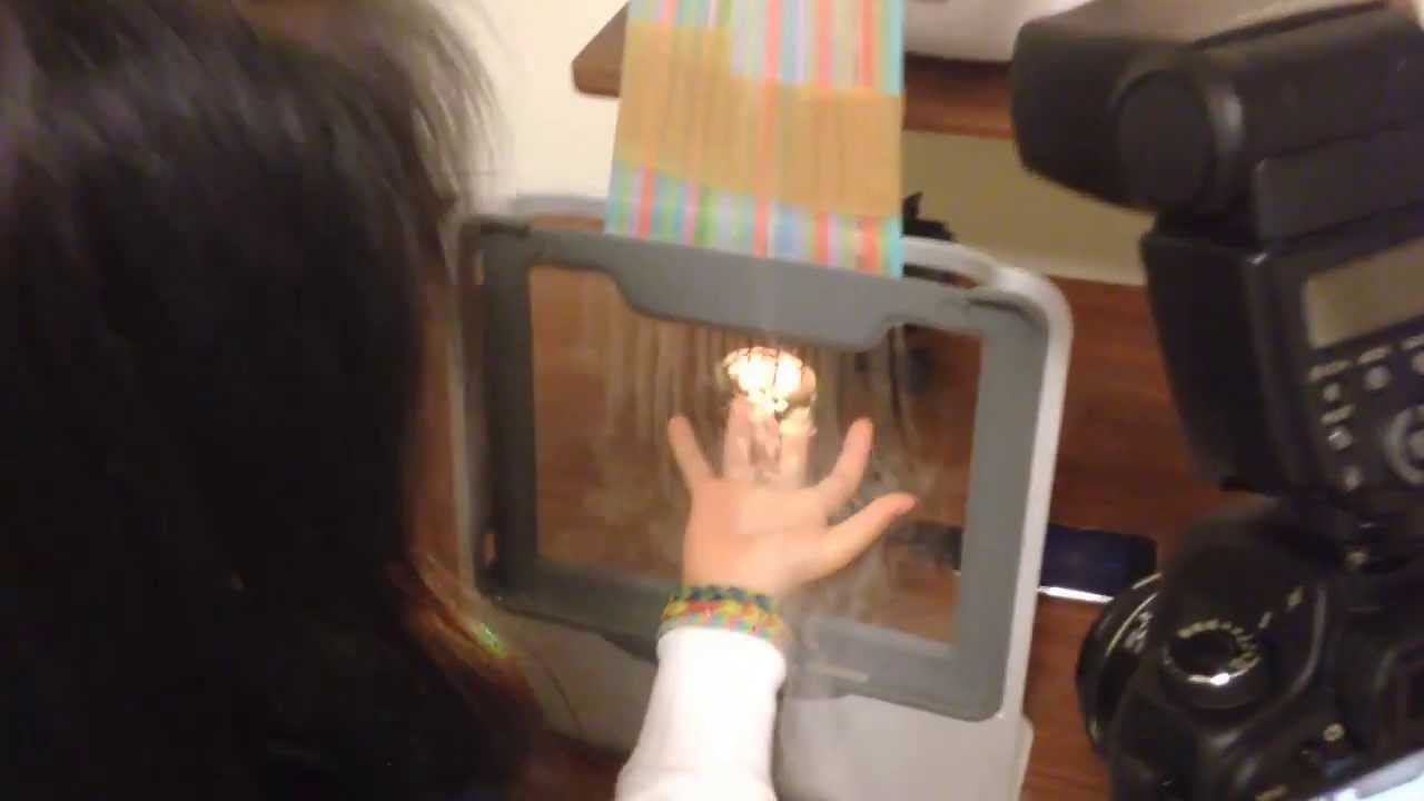 Fog Screen Photo Frame - YouTube