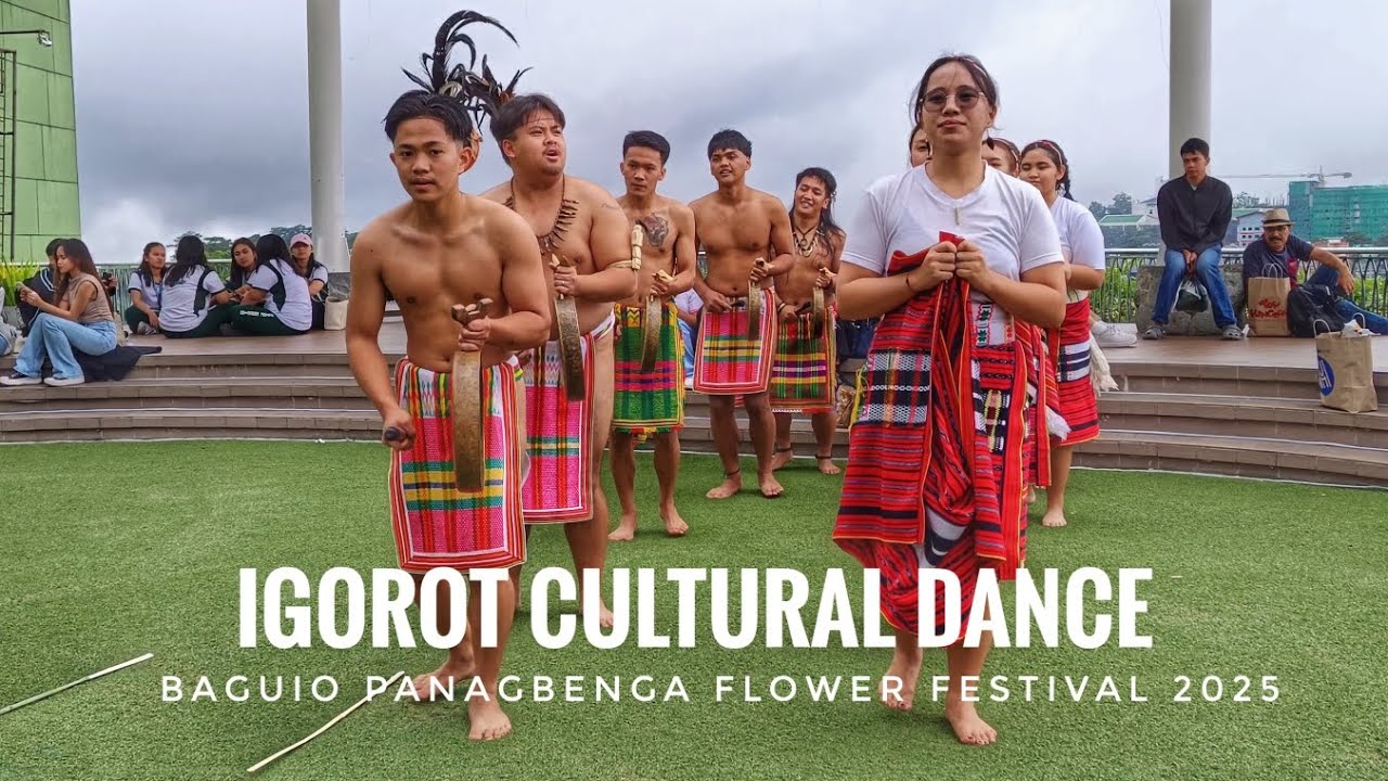 Igorot Cultural Dance Performance in SM Baguio | Baguio Panagbenga ...