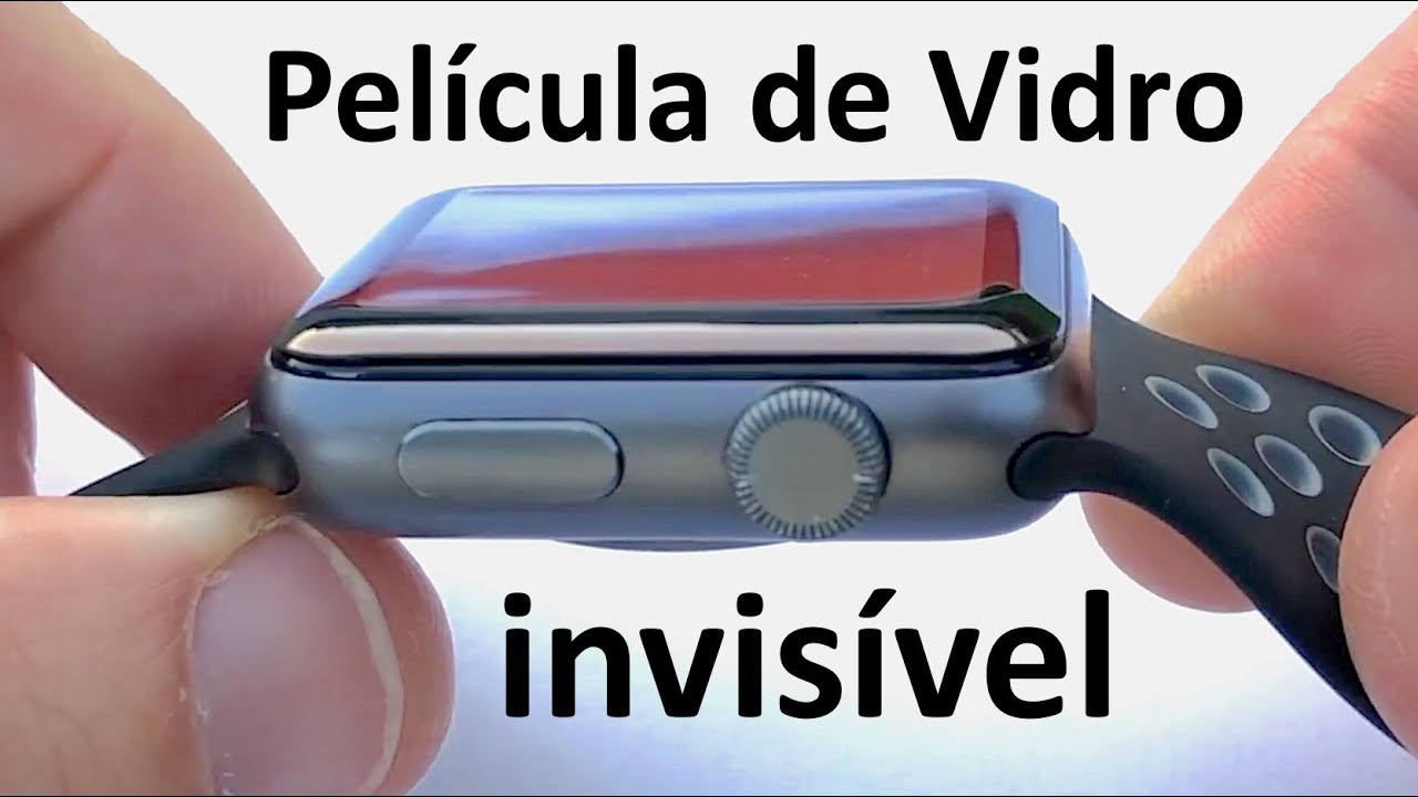 Pelicula de Vidro Invisível para Apple Watch iWatch Protetora Smart ...