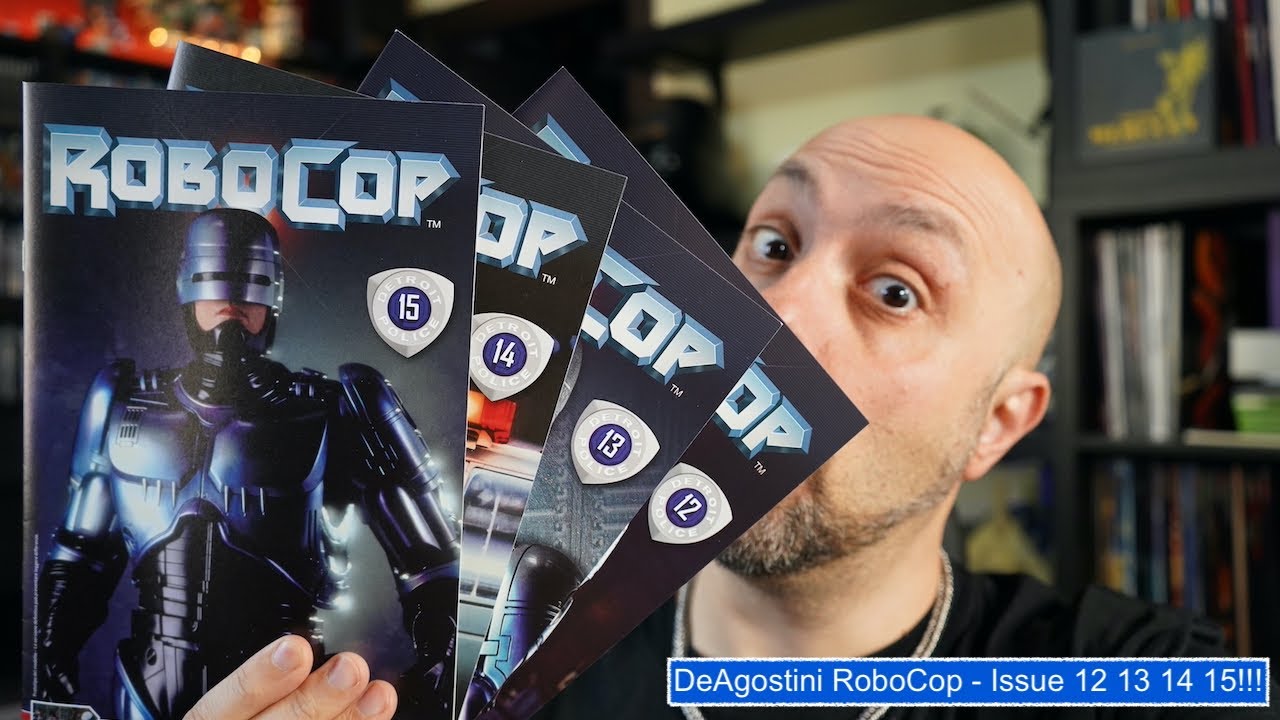 DeAgostini RoboCop - Issue 12 13 14 15!!! - YouTube