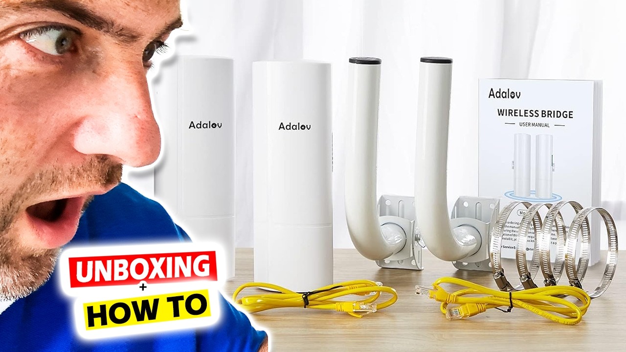 Best Point To Point Wireless Bridge Outdoor - YouTube