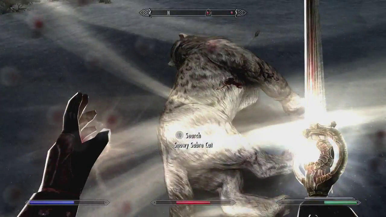 Skyrim SE/Finding Deeja at the wreck of the icerunner - YouTube