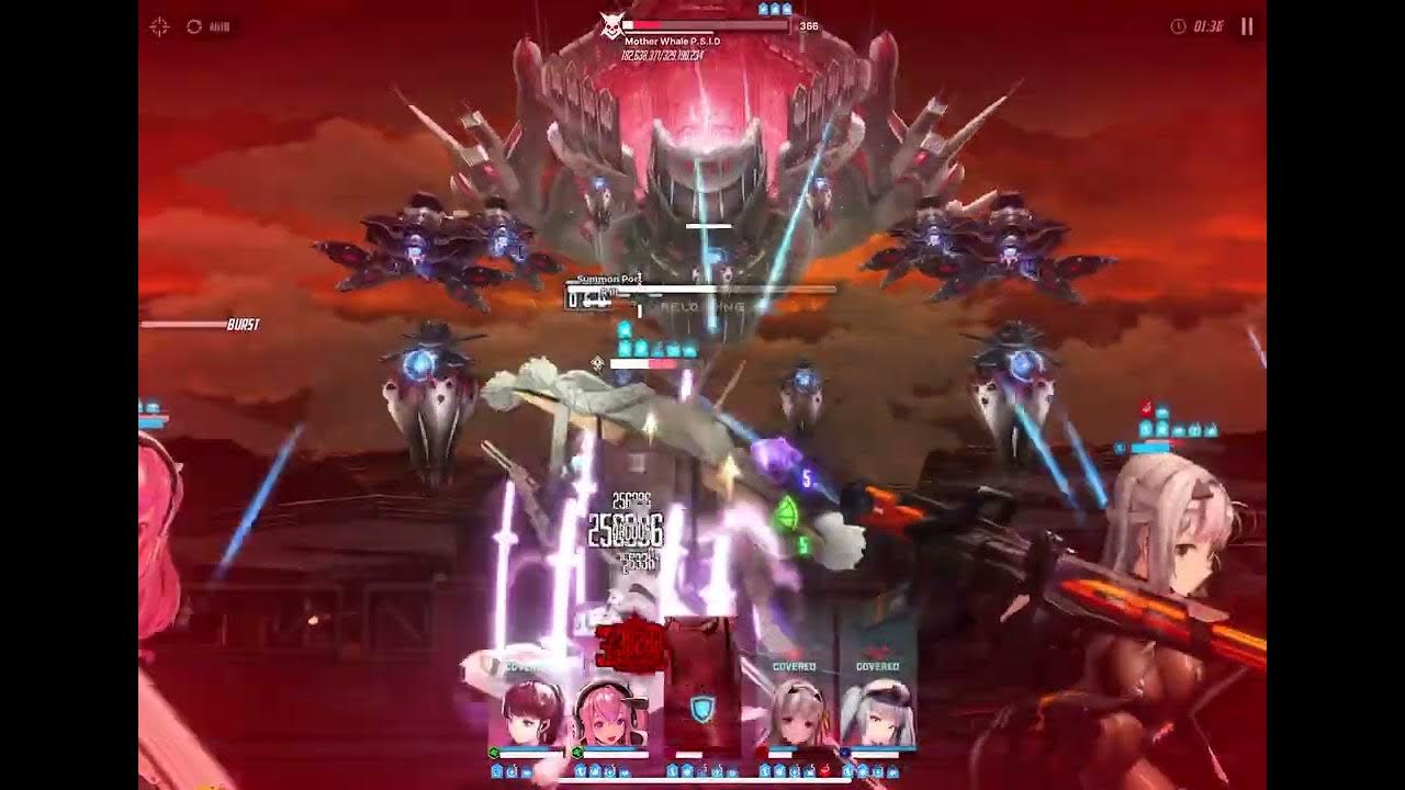 Nikke : Mother Whale Solo Raid - Level 7 - Solo Team Clear - YouTube