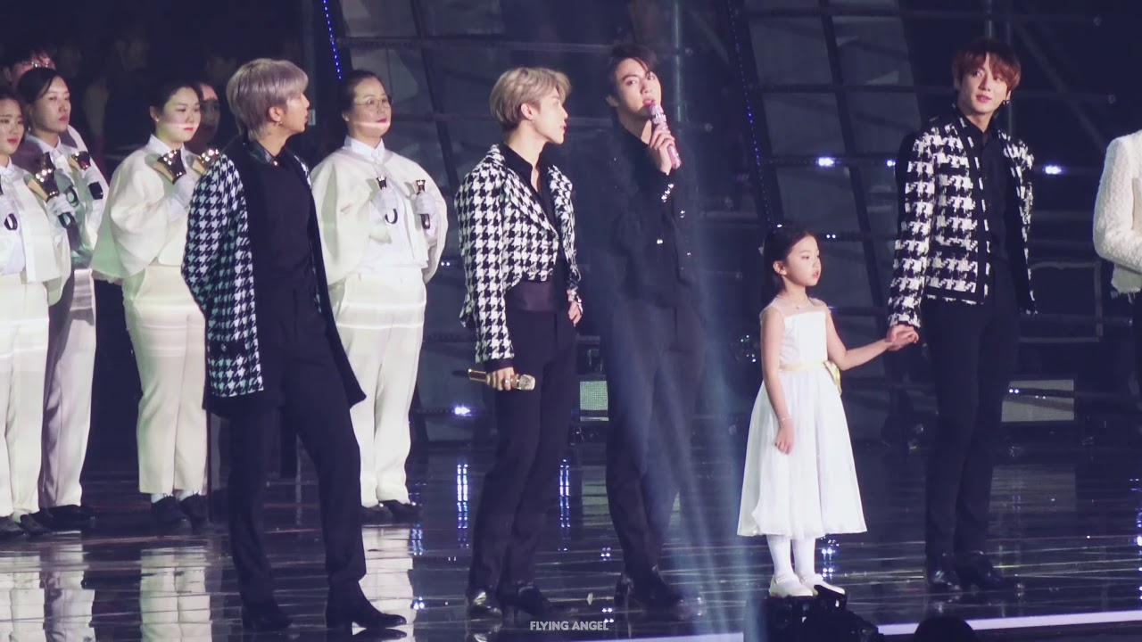 BTS - Silent Night Holy Night BTS JIMIN Focus @SBS GAYO DAEJUN 2019 ...