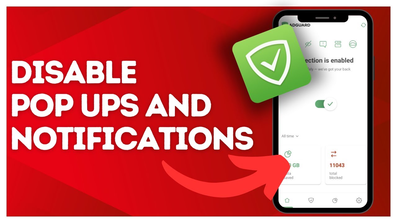 How to disable pop ups and notifications in AdGuard? - YouTube