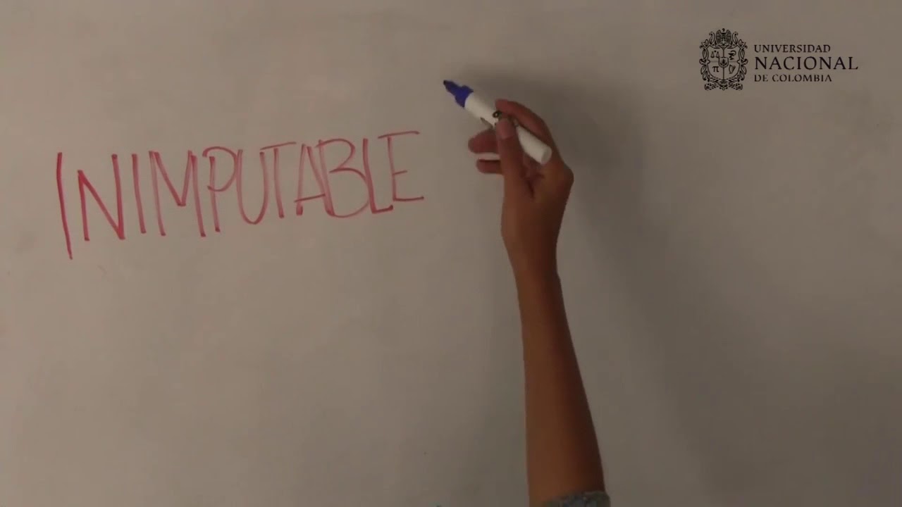 ¿Qué es la inimputabilidad en Colombia online video cutter com - YouTube