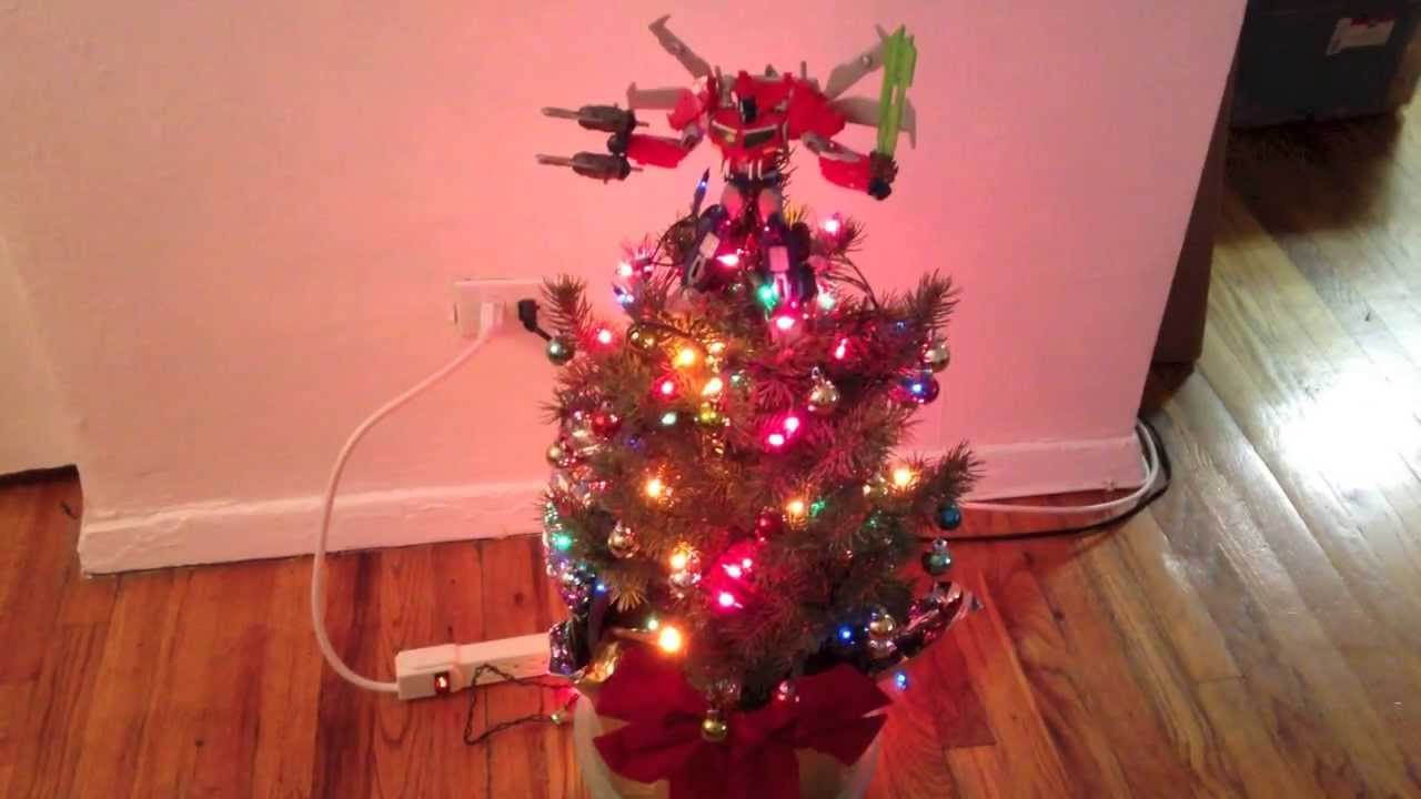 Happy Holidays! Transformers Christmas Tree - YouTube