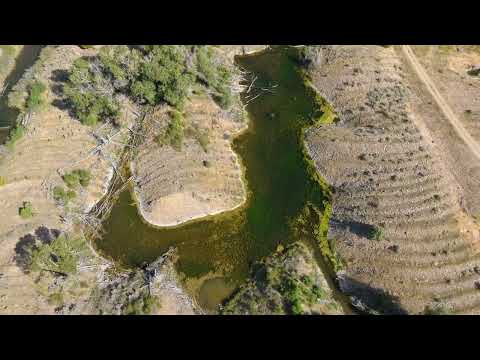 Gold dredge tailings on Alder Gulch near Virginia City, Montana - YouTube