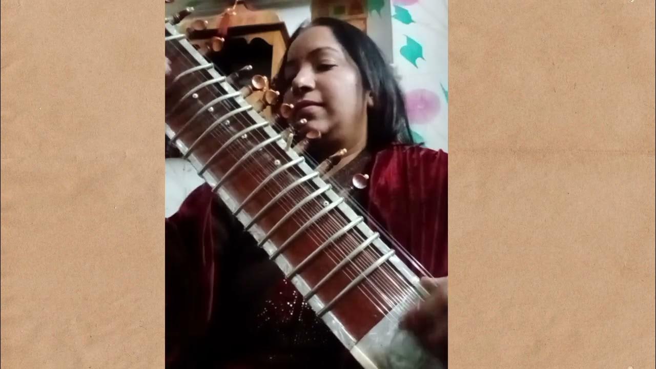 tumhe apna banane ki kasam khayi hai song | Cover on Sitar | Sitar sen sister | Instrumental ...
