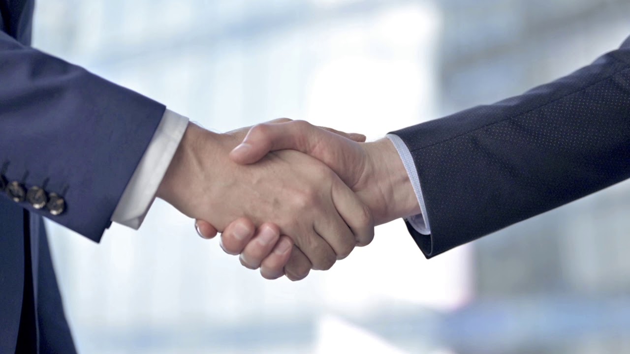 Slow Motion Handshake - YouTube