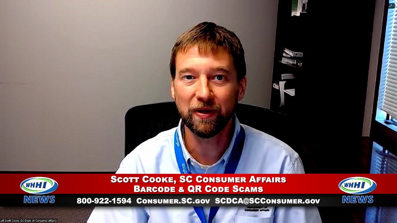 WHHI NEWS | Scott Cooke: Barcode & QR Code Scams | SC Consumer Affairs ...