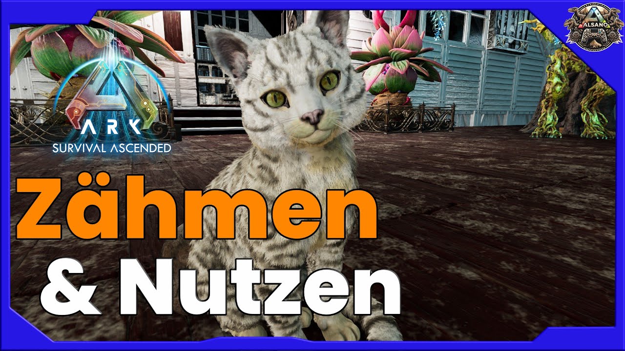 Cat (Katze) - Zähmen, Fundort und Nutzen - ARK Survival Ascended - ASA ...