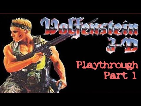 Wolfenstein 3D (SNES) Playthrough - Mission 1 Floor 1 - Hard Difficulty ...